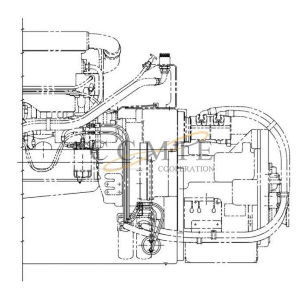 A52940.0100 fuel system TAD1240VE Kalmar reach stacker parts